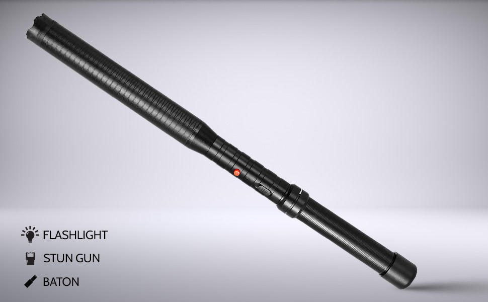 Buy Stun Gun Baton Titan with Flashlight online | Guard Dog Security
