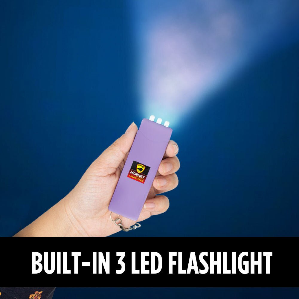 Hornet - Mini Stun Gun with LED Light Keychain Ready – Guard Dog Security